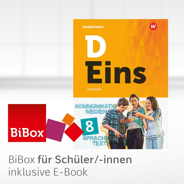 D Eins - Deutsch - BiBox - Das digitale Unterrichtssystem 8 - Klassenlizenz Premium (1 Schuljahr ...