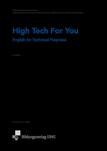 High Tech For You - English for Technical Purposes - Schulbuch - 2 ...