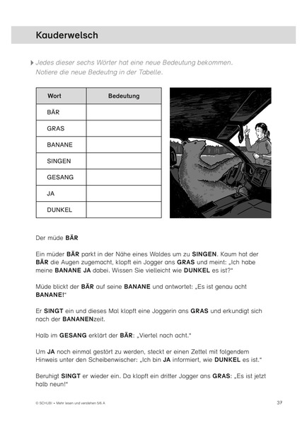 Mehr... Lesen und verstehen 5/6 Band A - Aufgaben für das Leseverstehen – Westermann