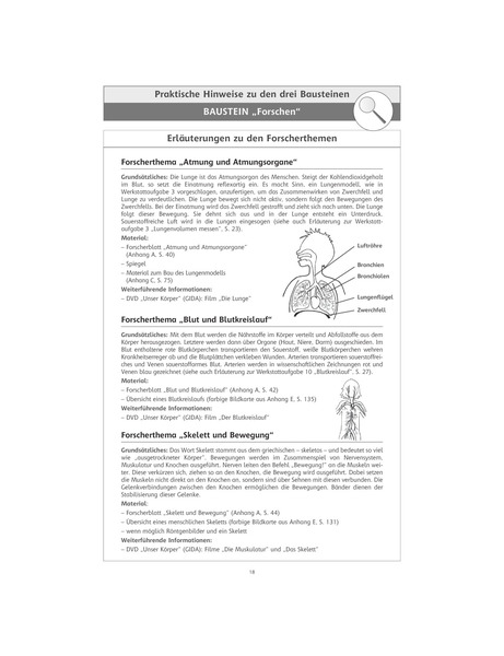 Mein Körper - Werkstatt 3. / 4. Schuljahr – Westermann