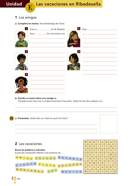 ¿Qué pasa? - Ausgabe 2006 - Cuaderno de actividades 1 – Westermann