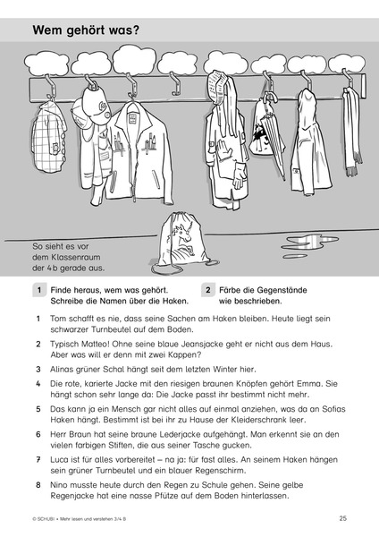 Mehr... Lesen und verstehen 3/4 Band B - Aufgaben für das Leseverstehen – Westermann