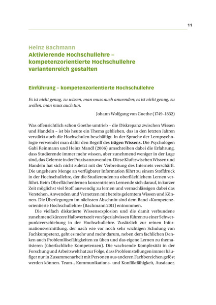 Hochschullehre variantenreich gestalten - Kompetenzorientierte ...