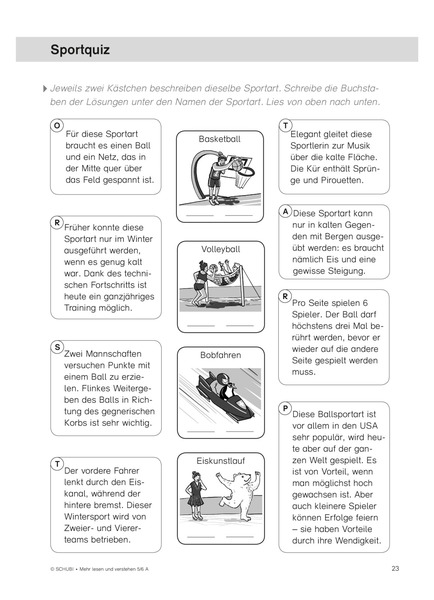 Mehr... Lesen und verstehen 5/6 Band A - Aufgaben für das Leseverstehen – Westermann