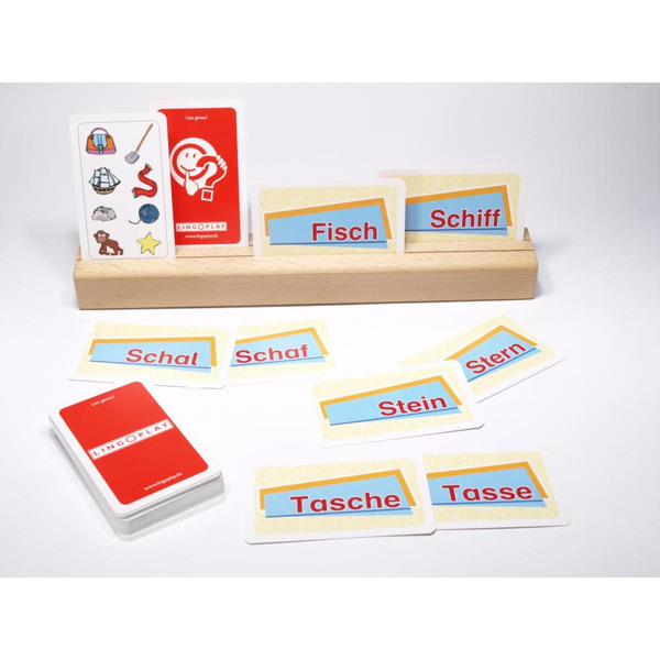 Lesen lernen - spielend einfach! - Set aus 5 Lesespielen von LingoPlay ...