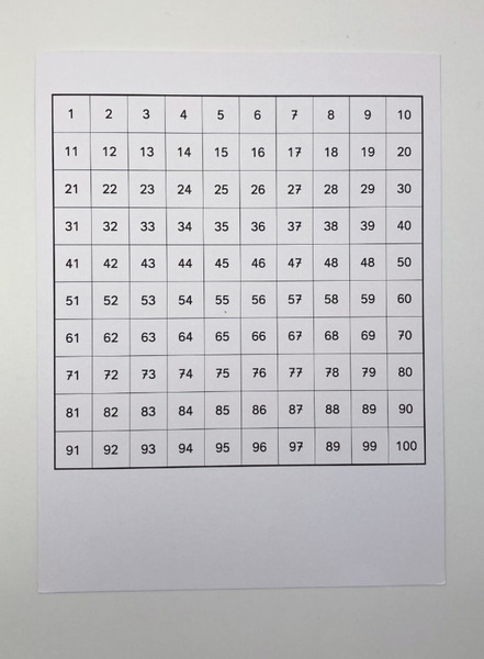 Flex und Flo Mathematik - Nachkaufset - 10 Hundertertafeln ...