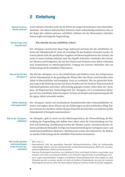 Kompass - Der Wegweiser für schriftliche Arbeiten auf der Sekundarstufe II – Westermann