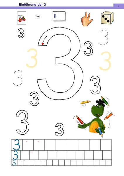 Zahlenwerkstatt Welt der Zahl - Poster und mehr - Ziffernschreibkurs ...