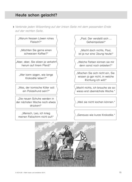 Mehr... Lesen und verstehen 5/6 Band A - Aufgaben für das Leseverstehen – Westermann