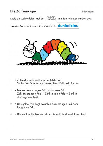 Mathe-Logicals - Für Mini-Mathefüchse - Kopiervorlagen – Westermann