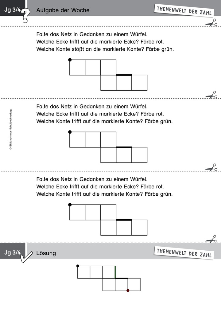 Themenwelt der Zahl: Aufgabe der Woche 30/2016 - Raum und Form ...