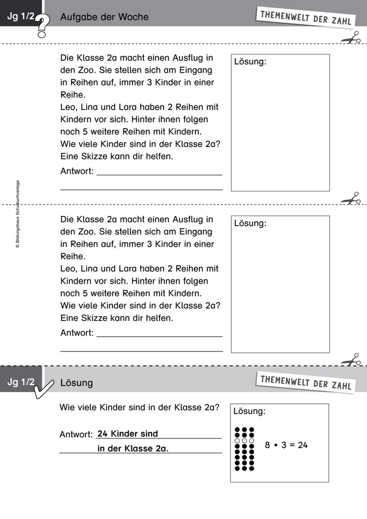 Themenwelt der Zahl: Aufgabe der Woche 47/2016 - Zahlen und Operationen ...
