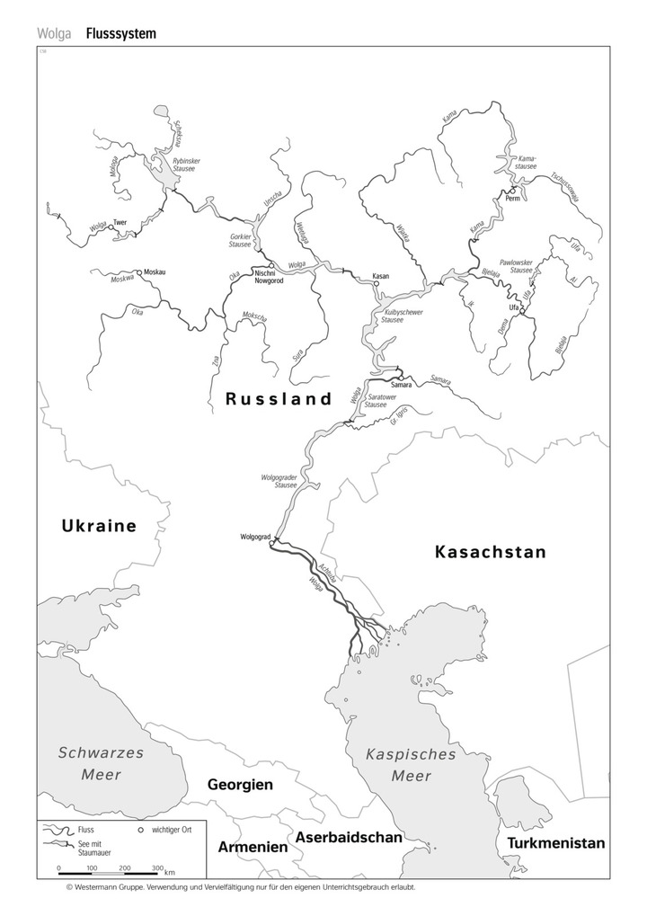 Wolga - Flusssystem – Westermann
