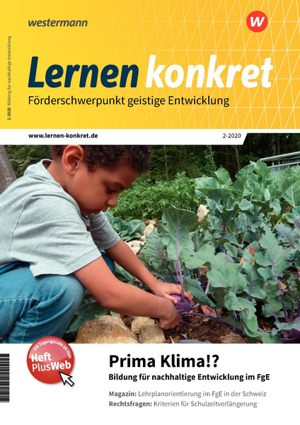 Lernen Konkret - Prima Klima!? Bildung für nachhaltige Entwicklung im FgE - Ausgabe 2/2020 (Juni ...