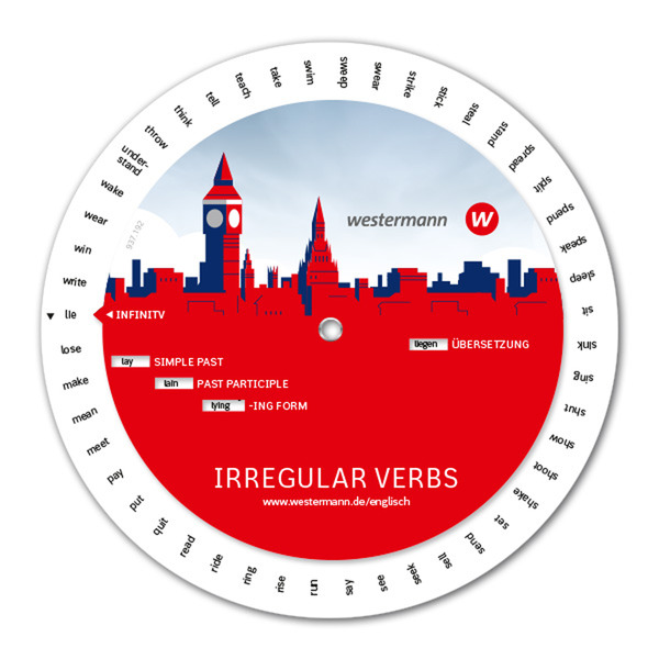 Verb Wheel - Drehscheibe irregular verbs – Westermann