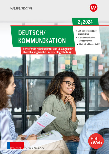 Unterrichtsthemen Deutsch/Kommunikation - Arbeitsblätter für Ihren Unterricht - Digitale Ausgabe ...