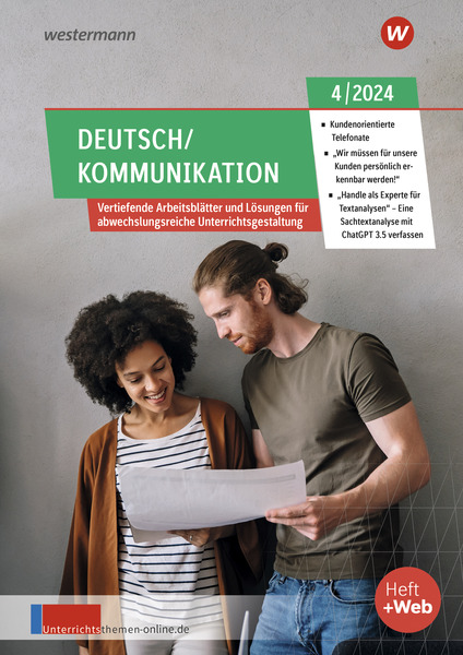 Unterrichtsthemen Deutsch/Kommunikation - Arbeitsblätter für Ihren Unterricht - Digitale Ausgabe ...