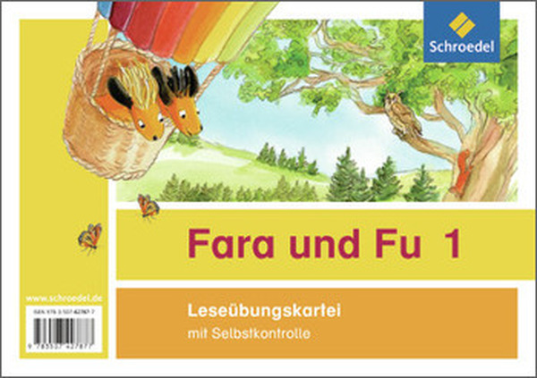 Fara und Fu - Ausgabe 2013 - Leseübungskartei 1 (mit Selbstkontrolle ...