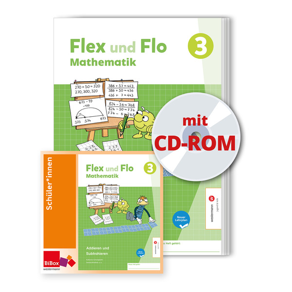 Flex und Flo 3 - vierteilig mit CD-ROM und BiBox, neuer Lehrplan ...