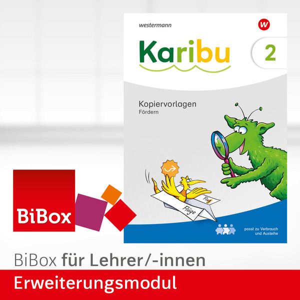 Karibu - Ausgabe 2024 - BiBox - Erweiterungsmodul Fördern 2 zum Sprachbuch - Einzellizenz für ...